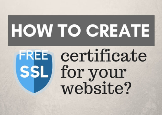 How To Create FREE SSL Certificate For Your Website? - KwahChoonHiong.com