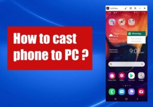 How to Cast Phone to PC - KwahChoonHiong.com